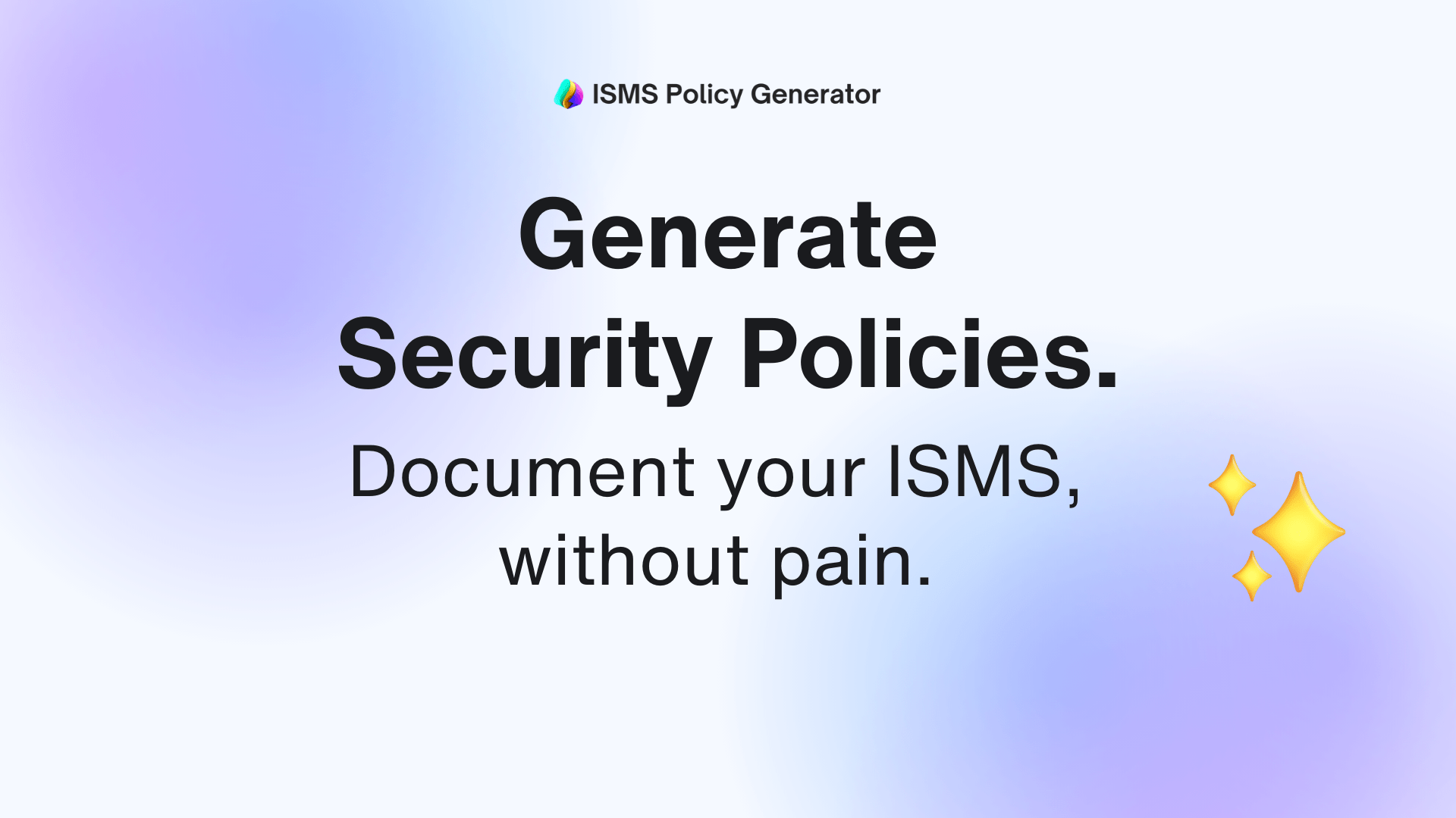 How To Write An Information Security Policy ISMS Policy Generator